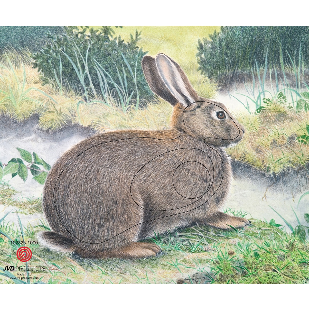JVD Target Face Animal Rabbit | Prima Archery